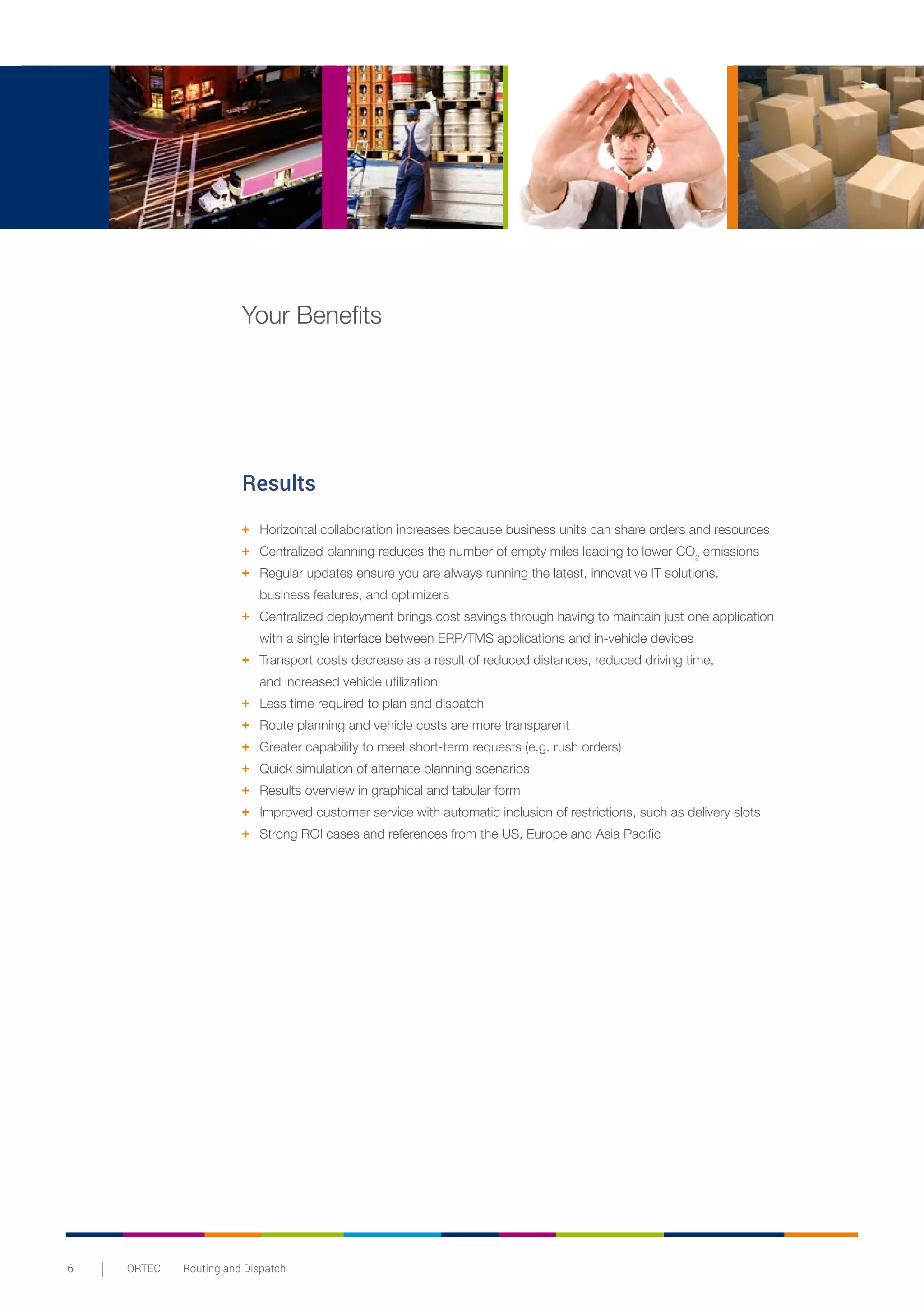 ORTEC Routing and Dispatch | PDF