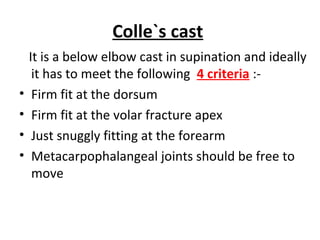 Colle`s and smith`s fracture | PPT