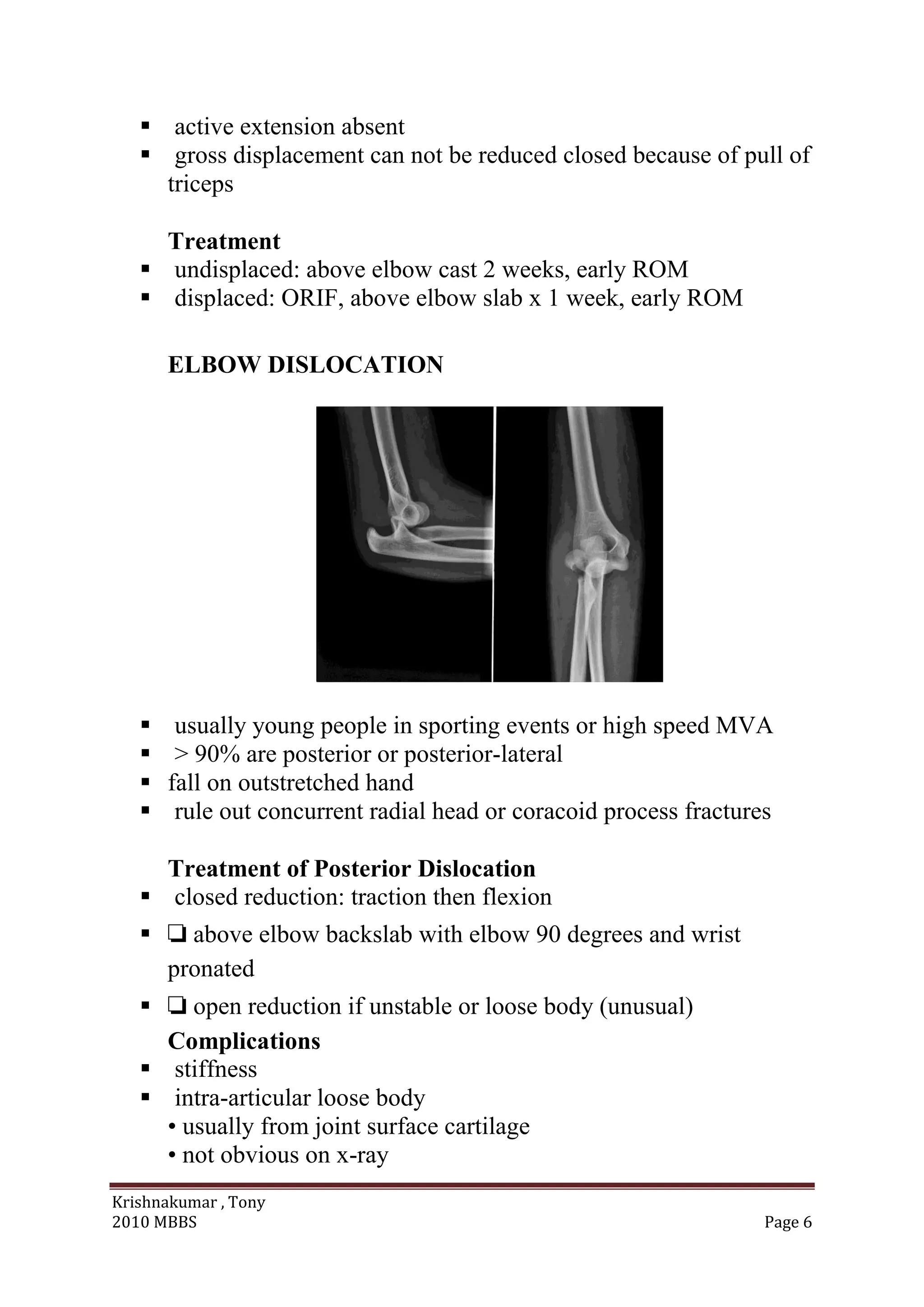 Ortho xray for mbbs students | PDF