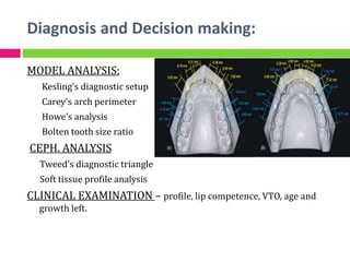 Extraction in Orthodontic Treatment | PPTX
