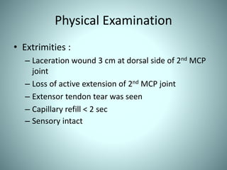 Ortho ext. สิทธิณัฐ | PPT
