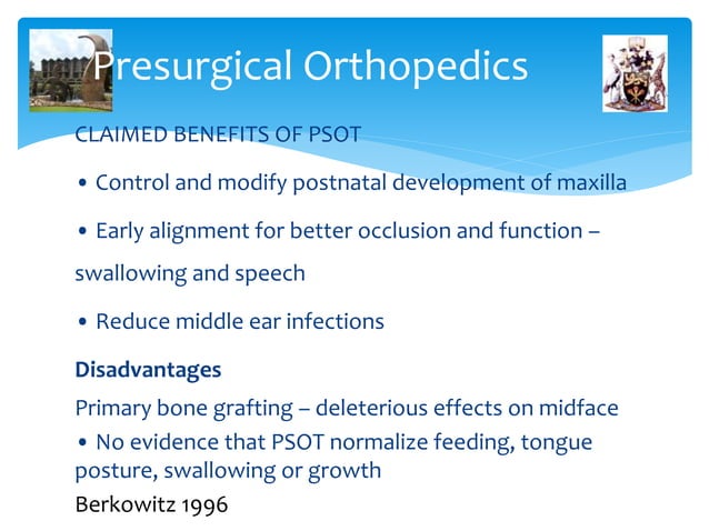 principles of Orthodontic management of cleft lip and palate | PPT ...