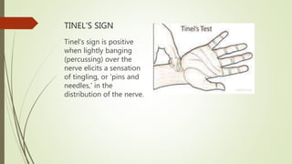 Ortho examination of median nerve | PPTX