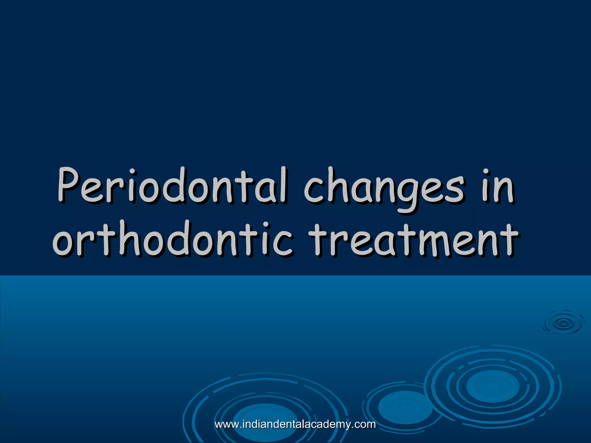 Ortho perio | PPT