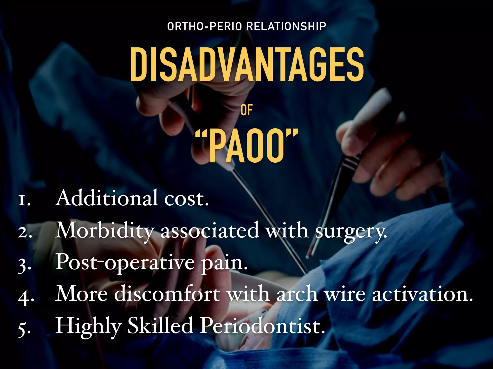Ortho-Perio Relationship | PDF