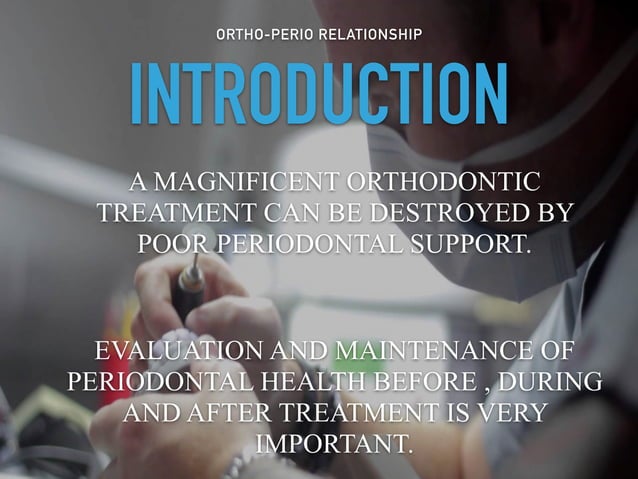 Ortho-Perio Relationship | PDF