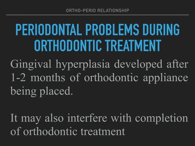 Ortho-Perio Relationship | PDF