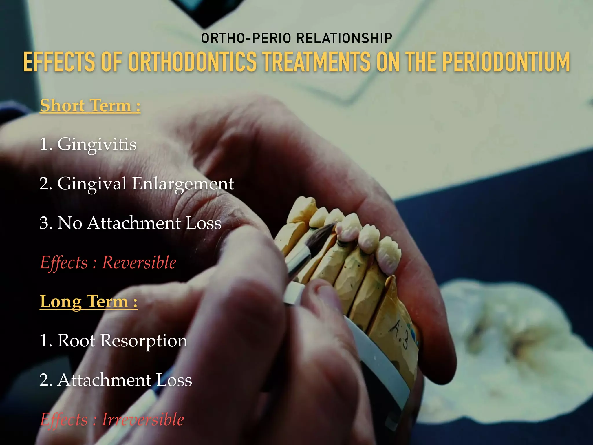 Ortho-Perio Relationship | PDF