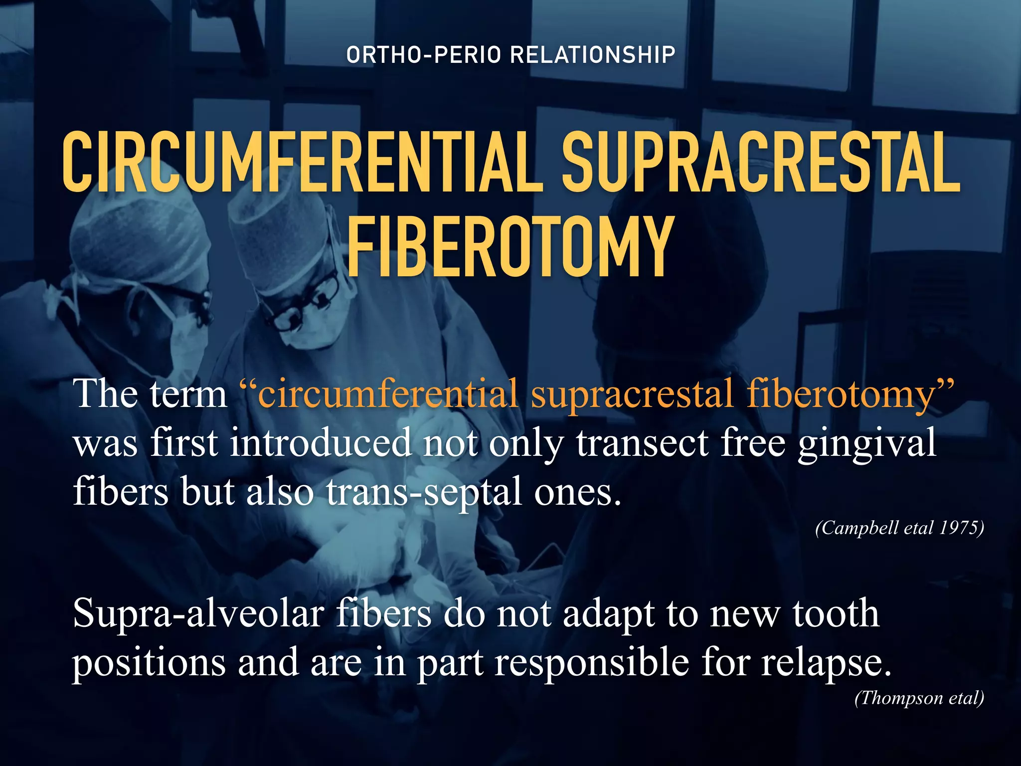 Ortho-Perio Relationship | PDF