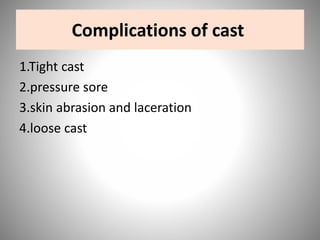 management of closed fracture | PPTX