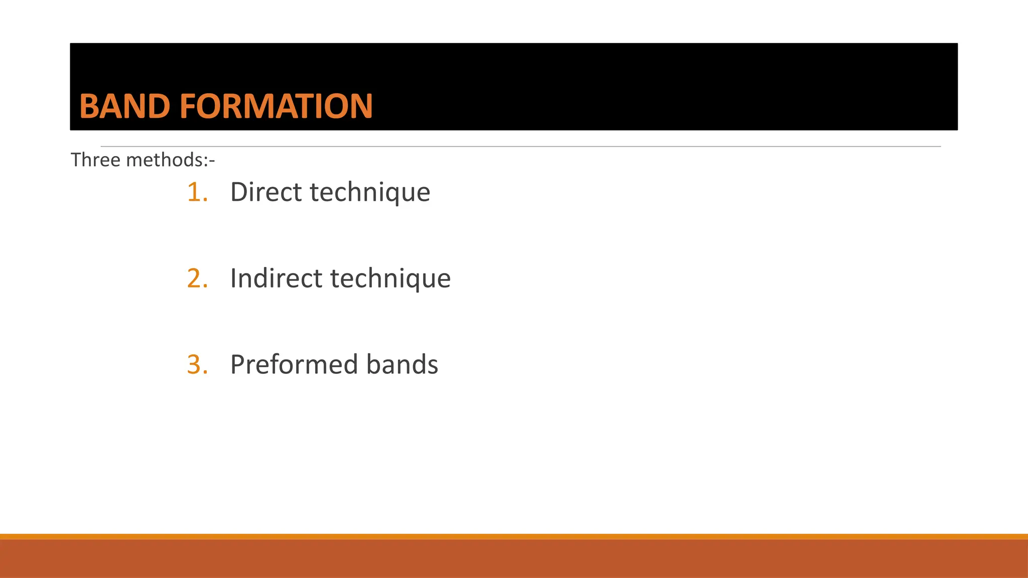 ORTHO BANDS.pptx vgghj hgjbk bk bjk j nk,n,jk | PPT