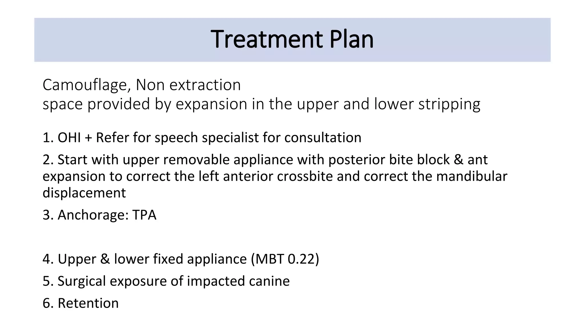 orthodontic case presentation | PPTX