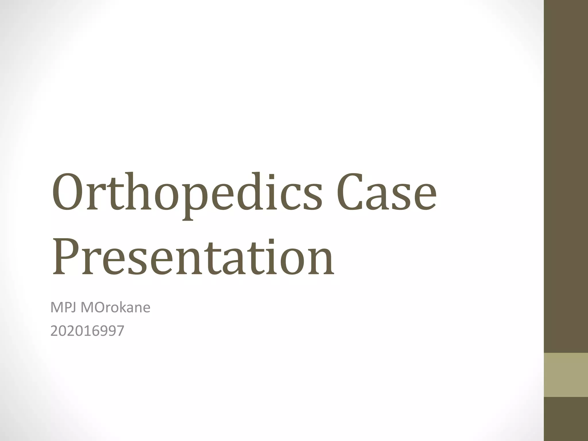 ORTHO CASE STUDY final.pptx