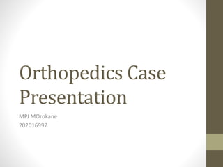 ORTHO CASE STUDY final.pptx