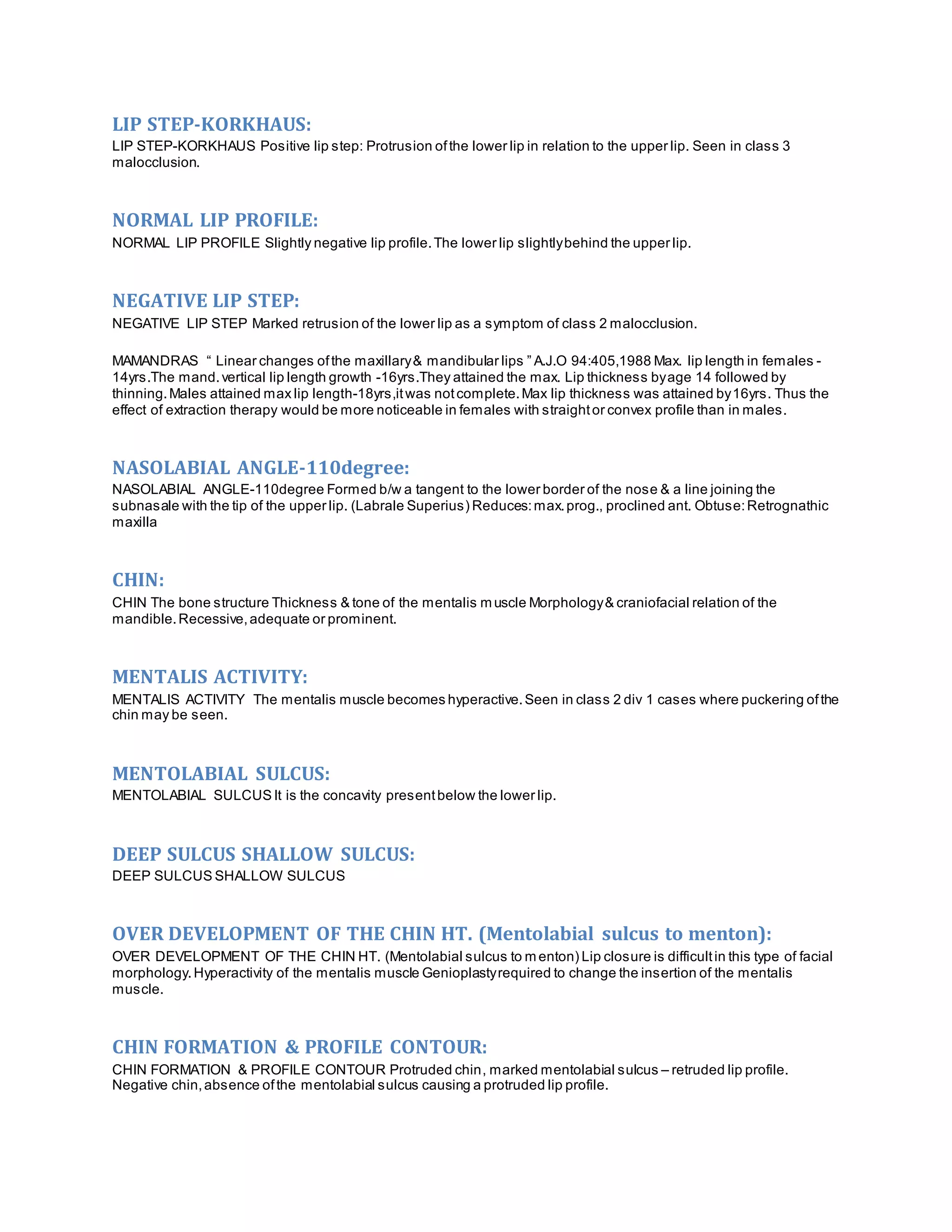 Ortho diagnosis | DOCX