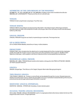 Ortho diagnosis | PDF