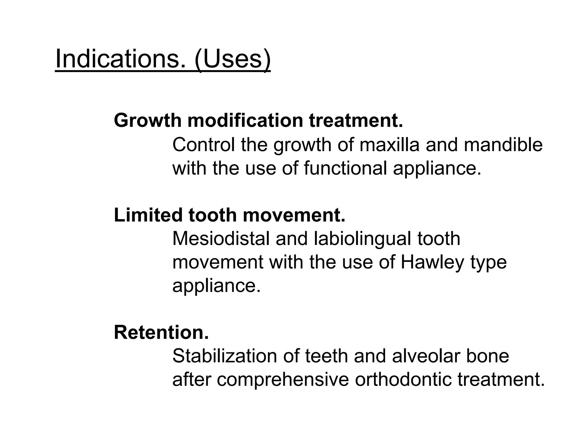 Orthodontic Appliance | PPTX