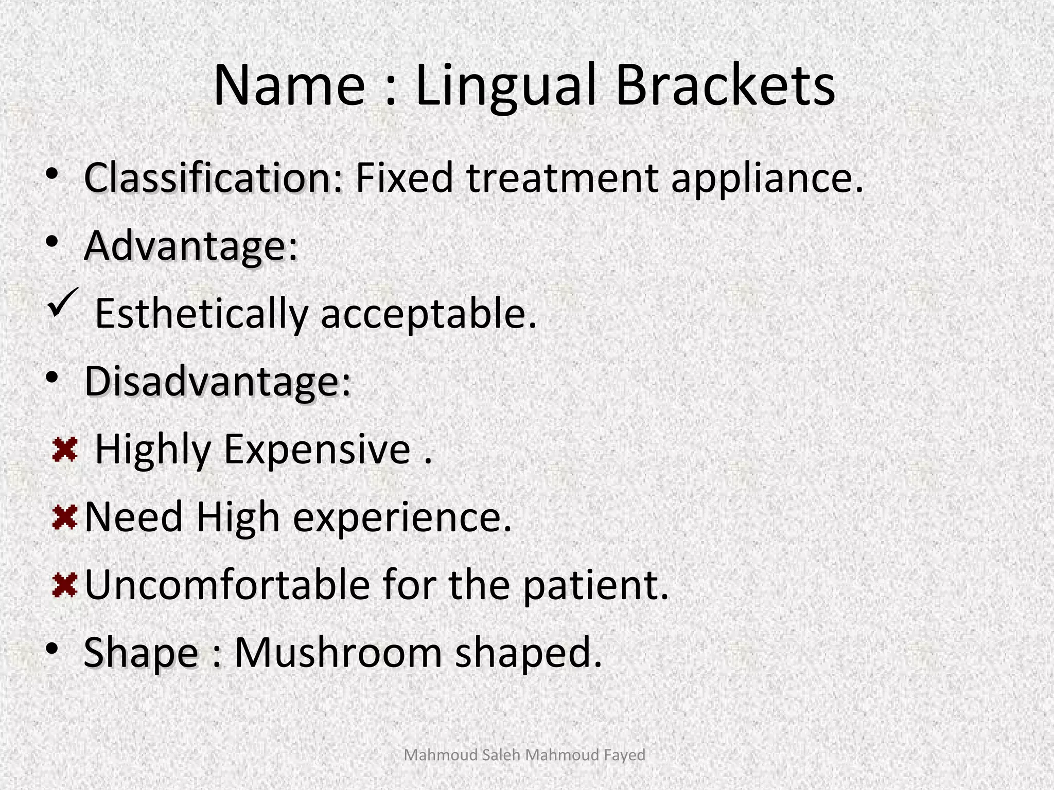 Orthodontic appliances | PPT