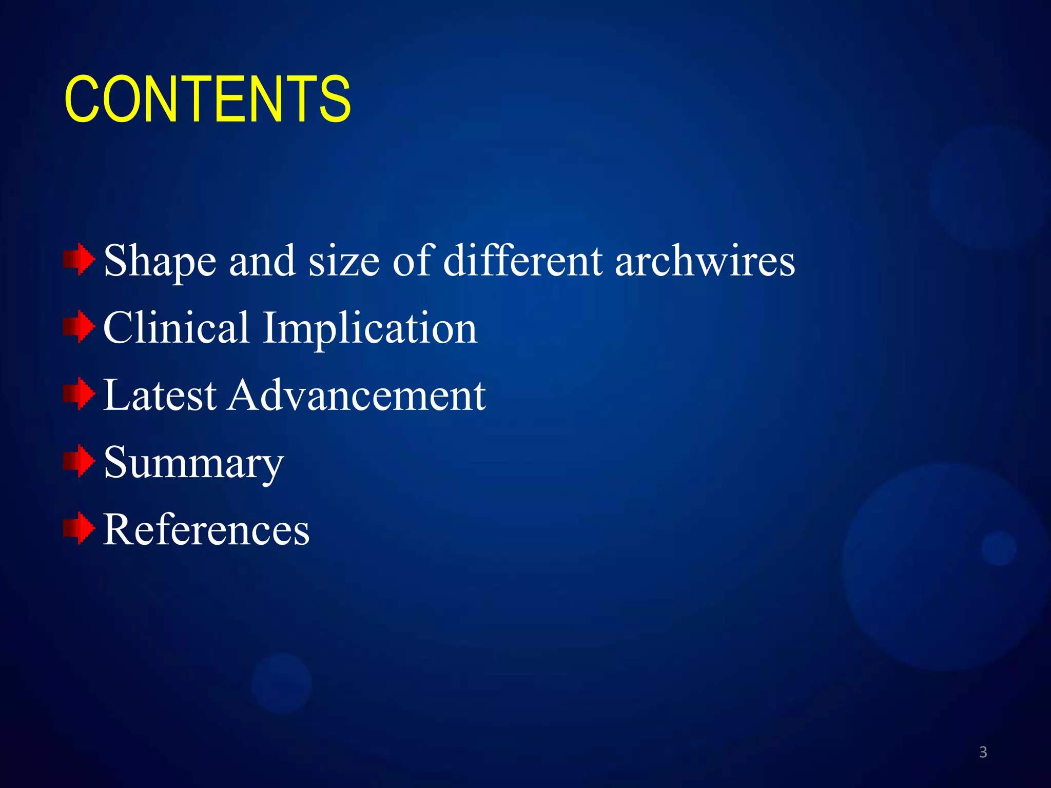 Orthodontic archwires | PPTX