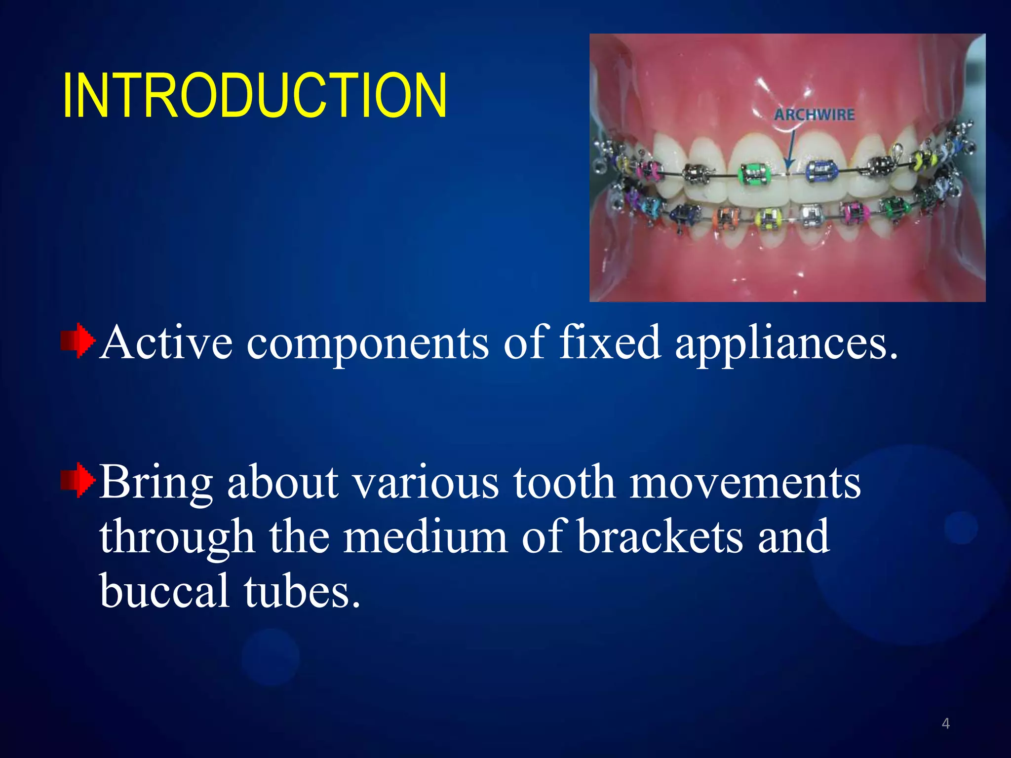 Orthodontic archwires | PPTX