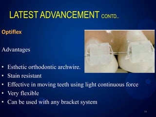 Orthodontic archwires | PPTX