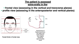 Orthodontic assessment of the patient | PPT