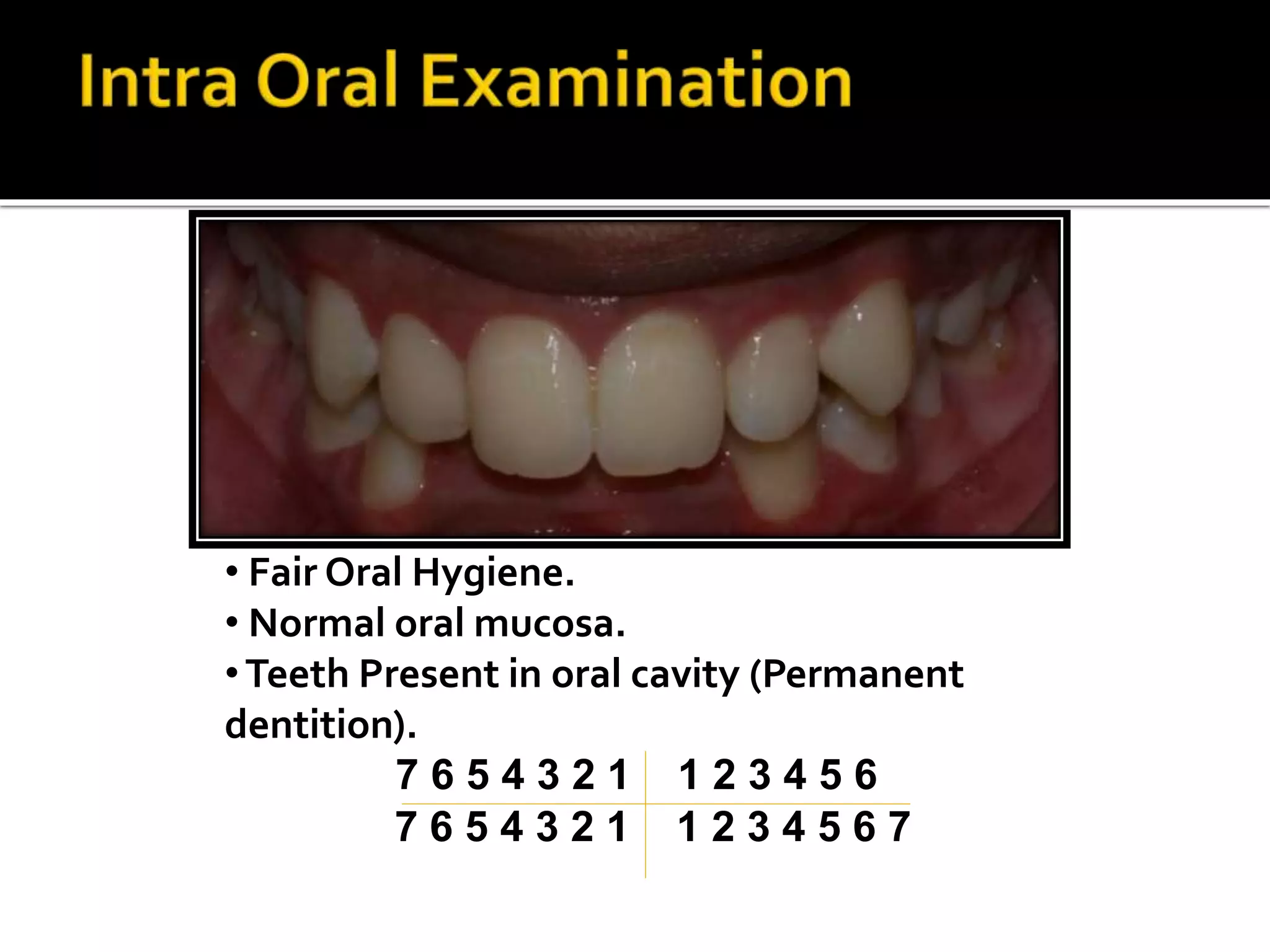 Orthodontic case presentation | PPTX