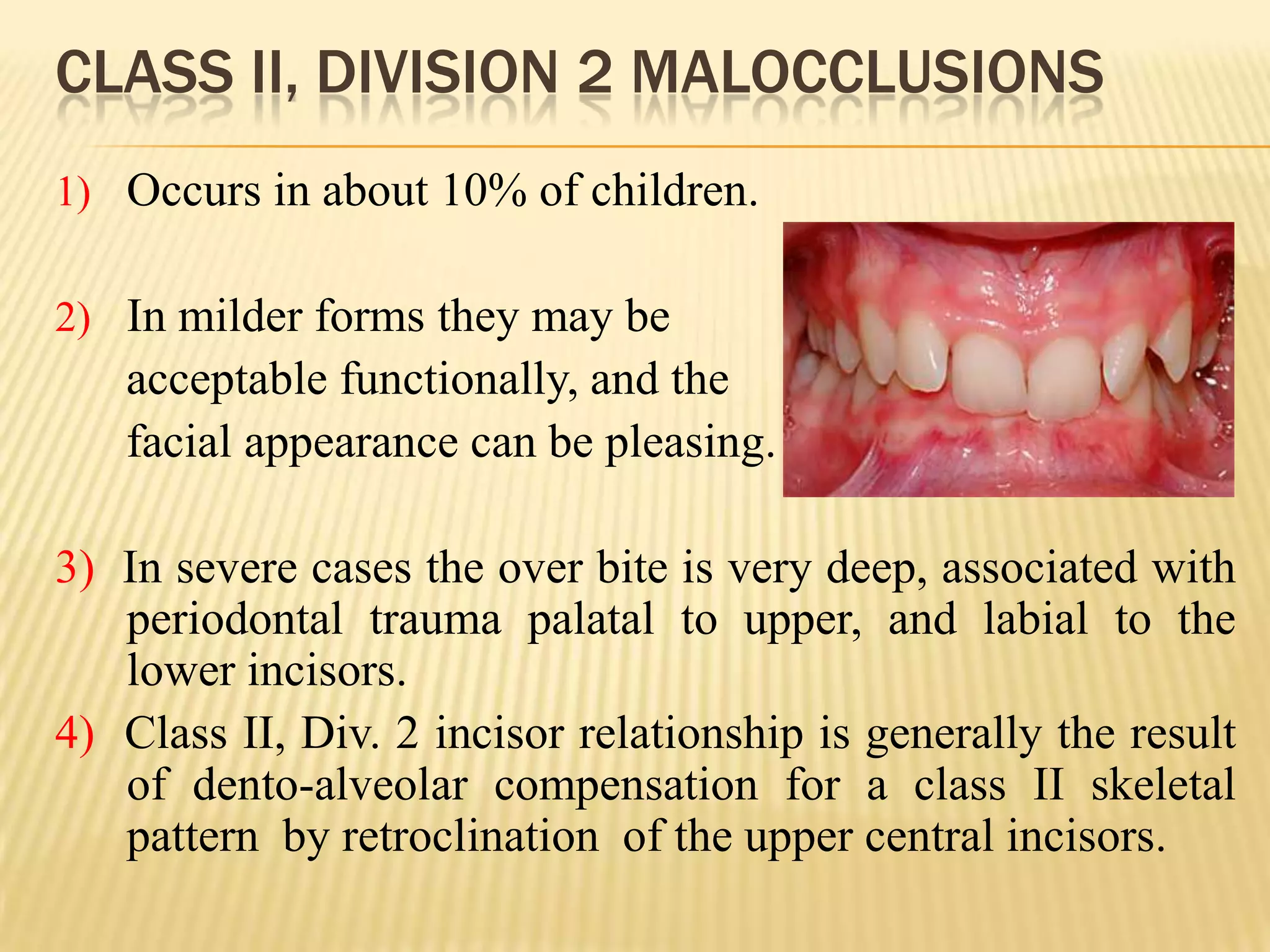 Orthodontic class 2 div 2 | PPTX