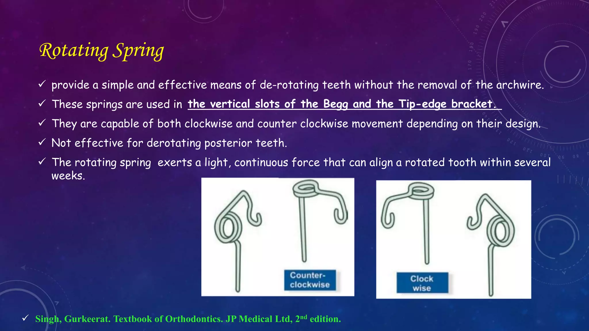Orthodontic Correction of Rotated Teeth | PPTX