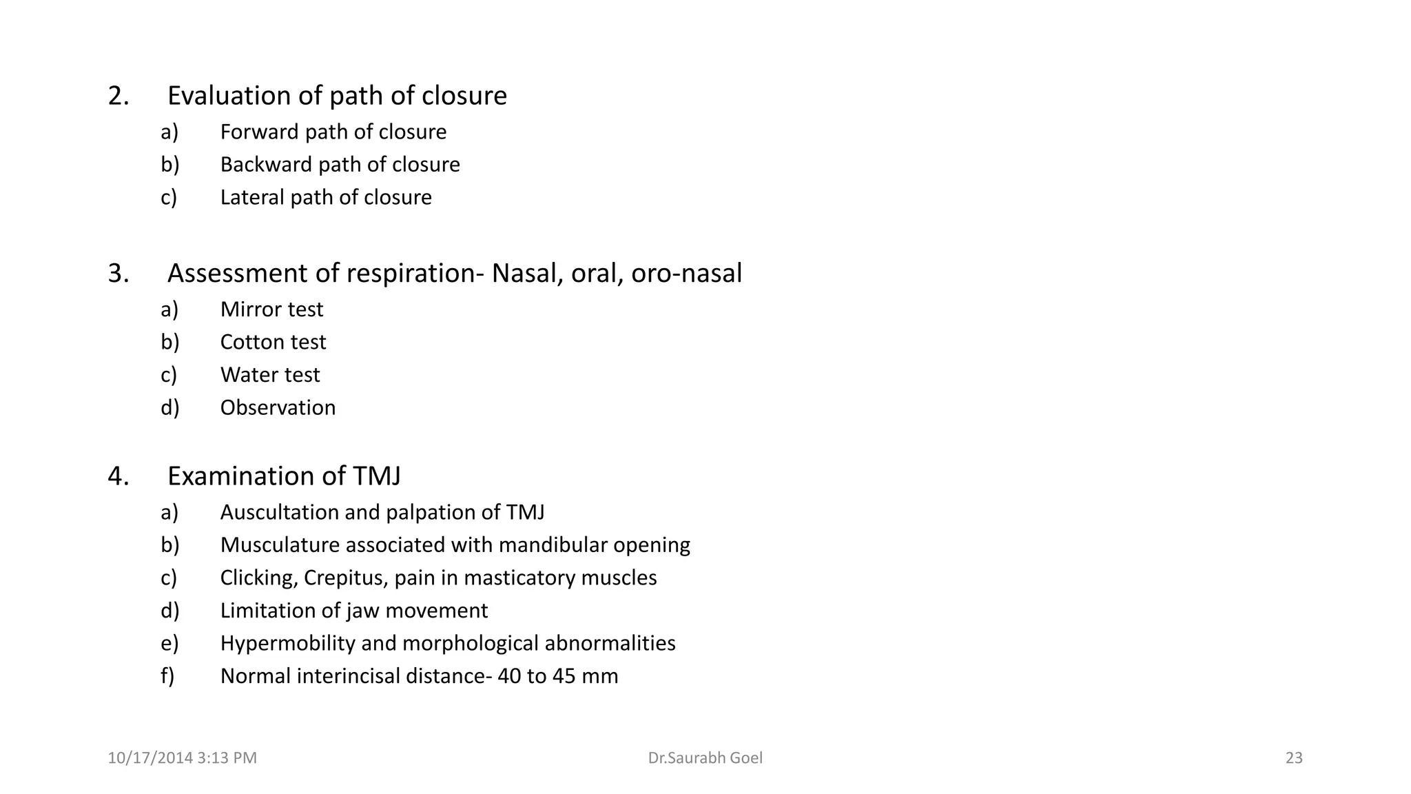 Orthodontic diagnosis | PPTX