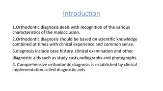 Orthodontic diagnostic aid | PPT