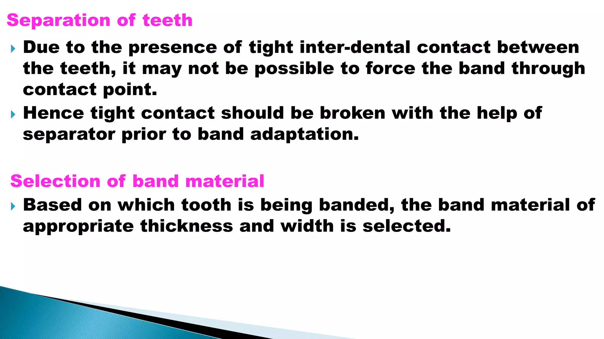 Orthodontic fixed appliances | PPTX