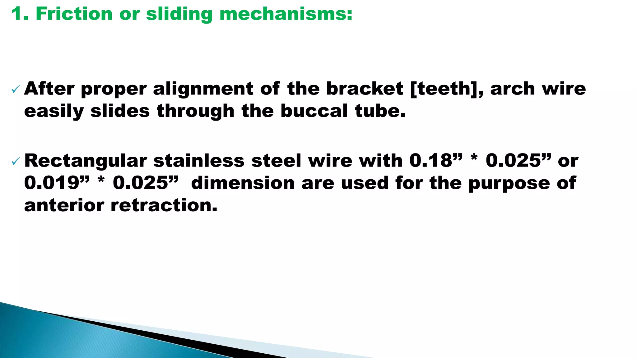 Orthodontic fixed appliances | PPTX