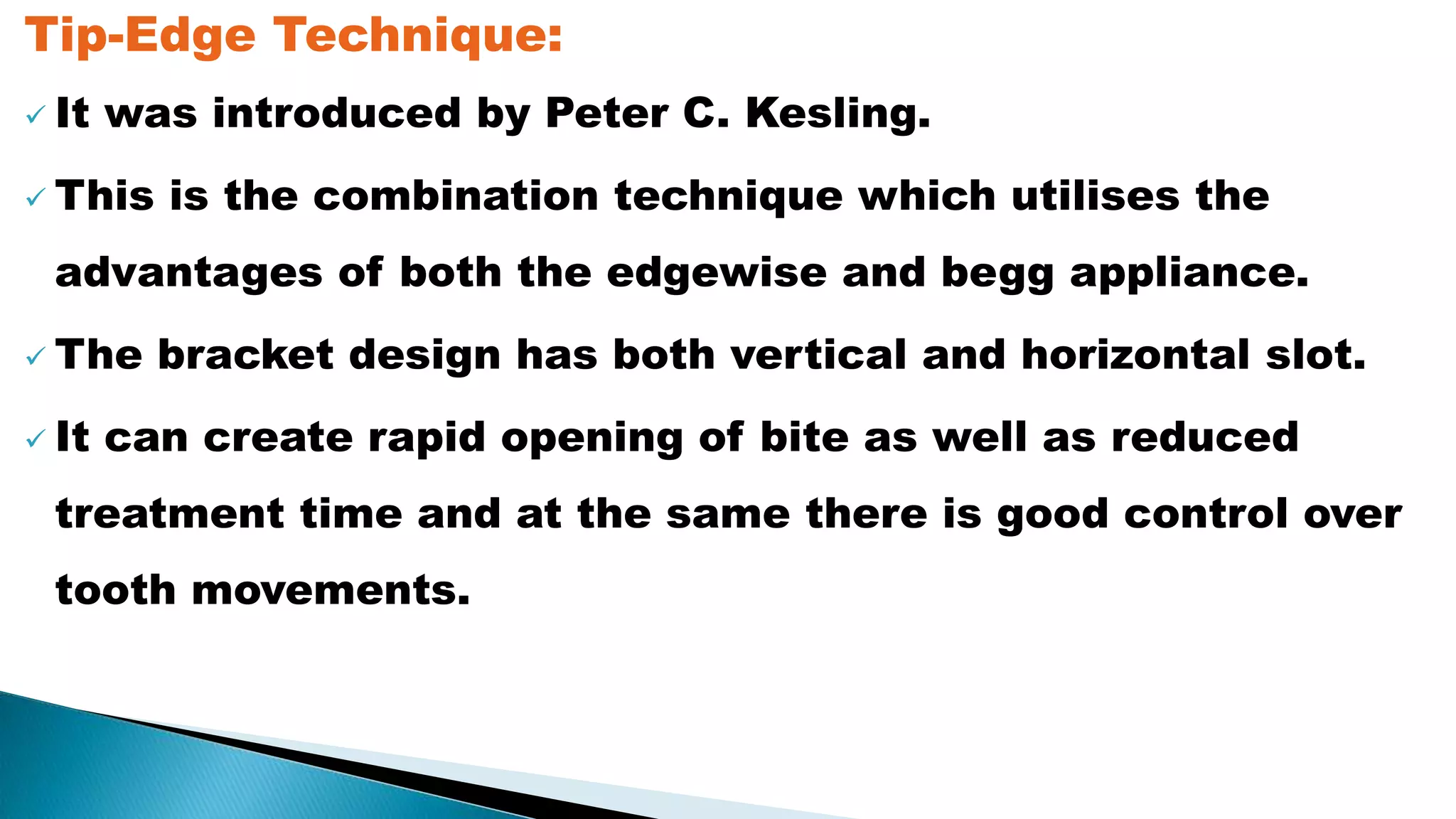 Orthodontic fixed appliances | PPTX