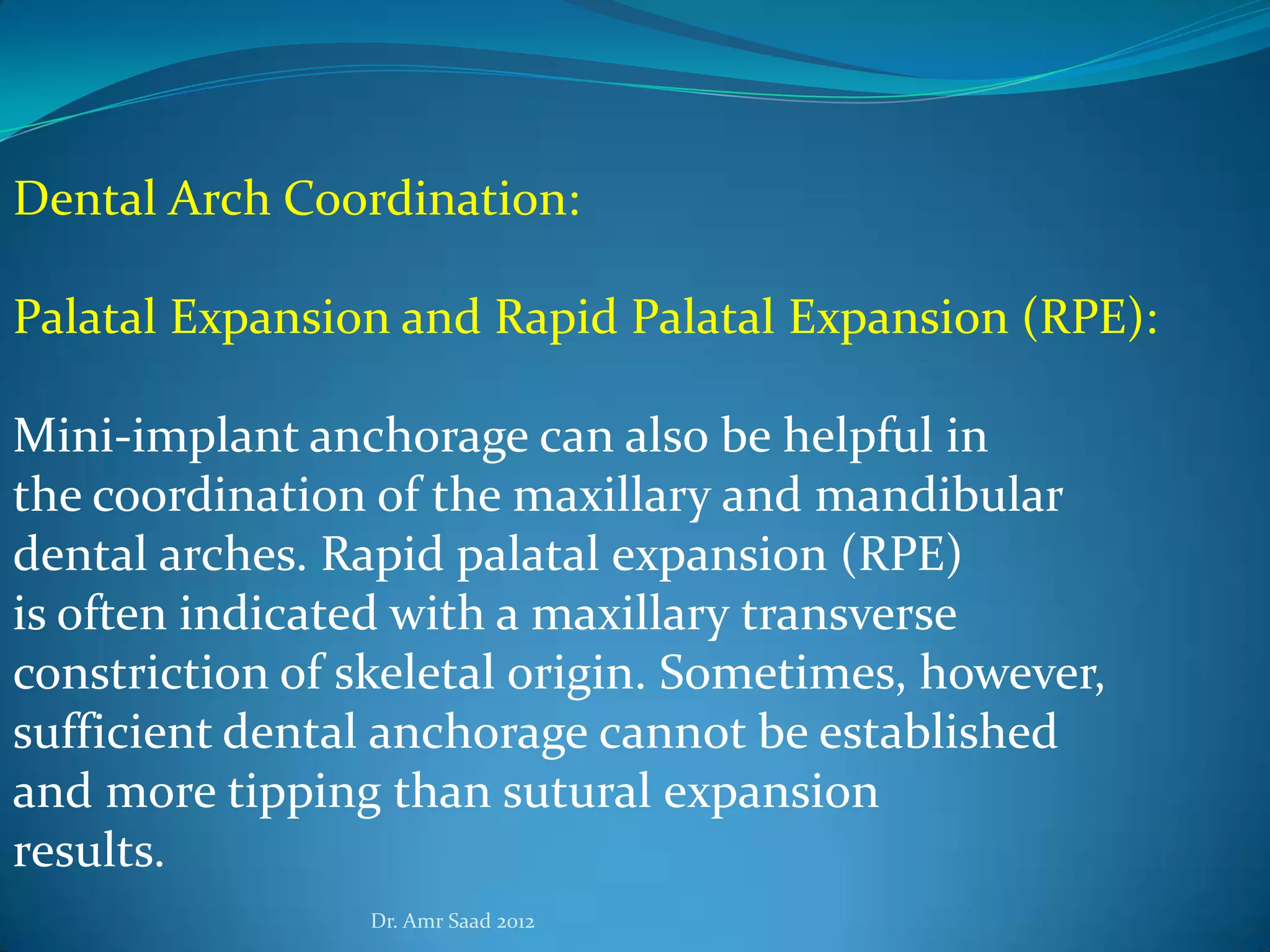 Orthodontic implants | PPTX