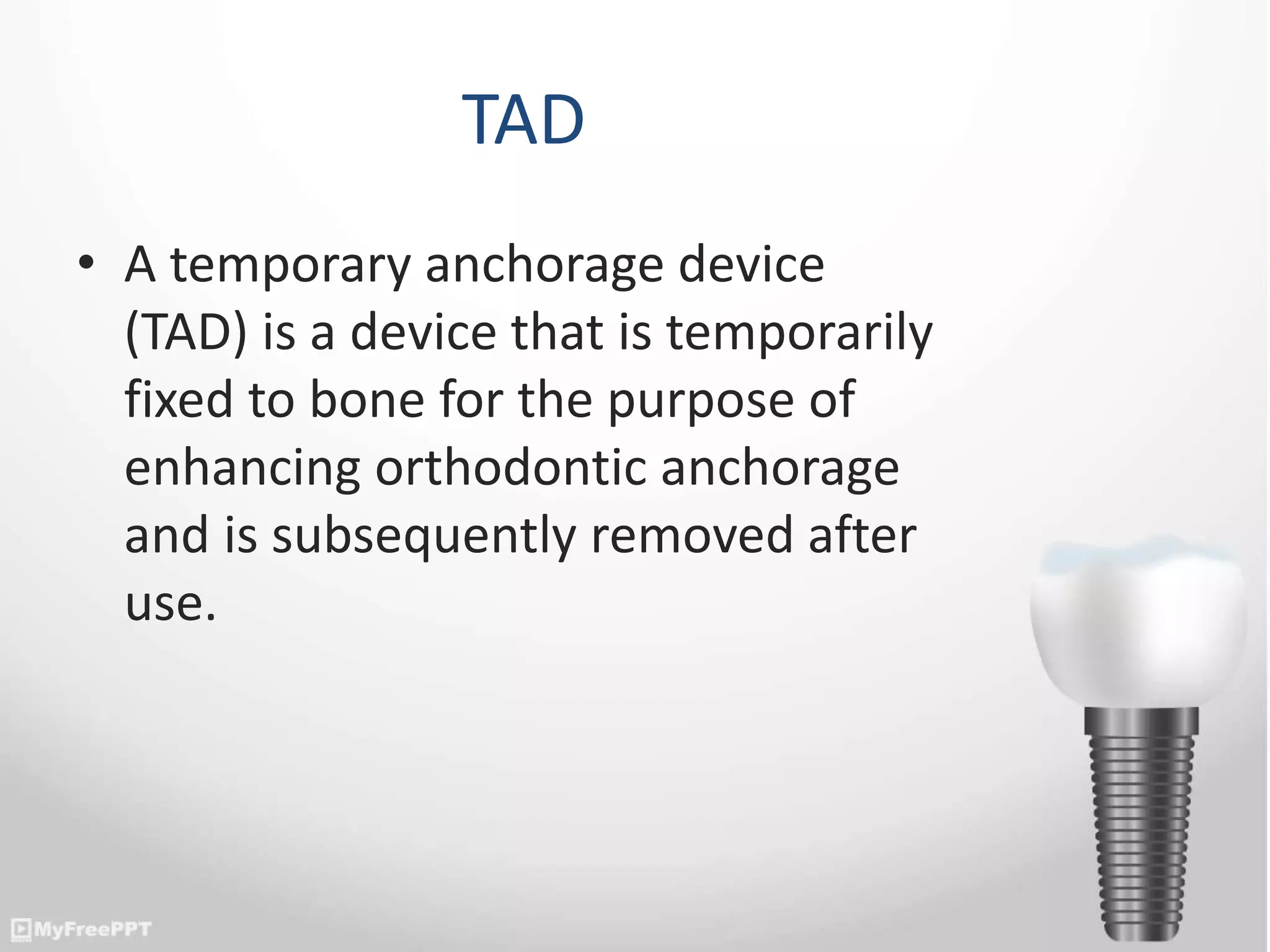 Orthodontic implant seminer | PPTX