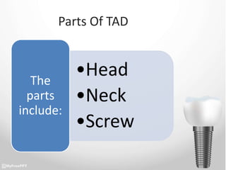 Orthodontic implant seminer | PPTX