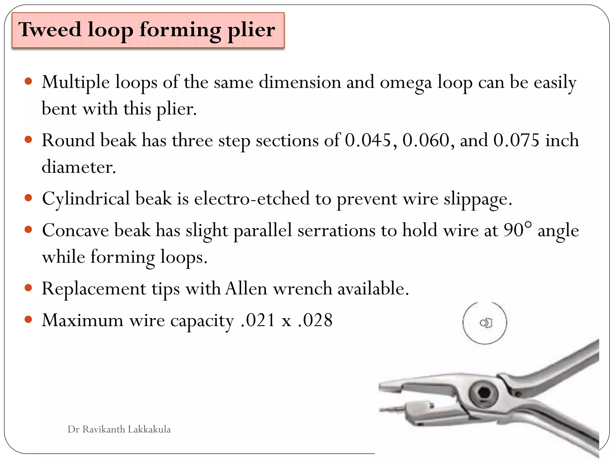 Orthodontic instruments | PDF