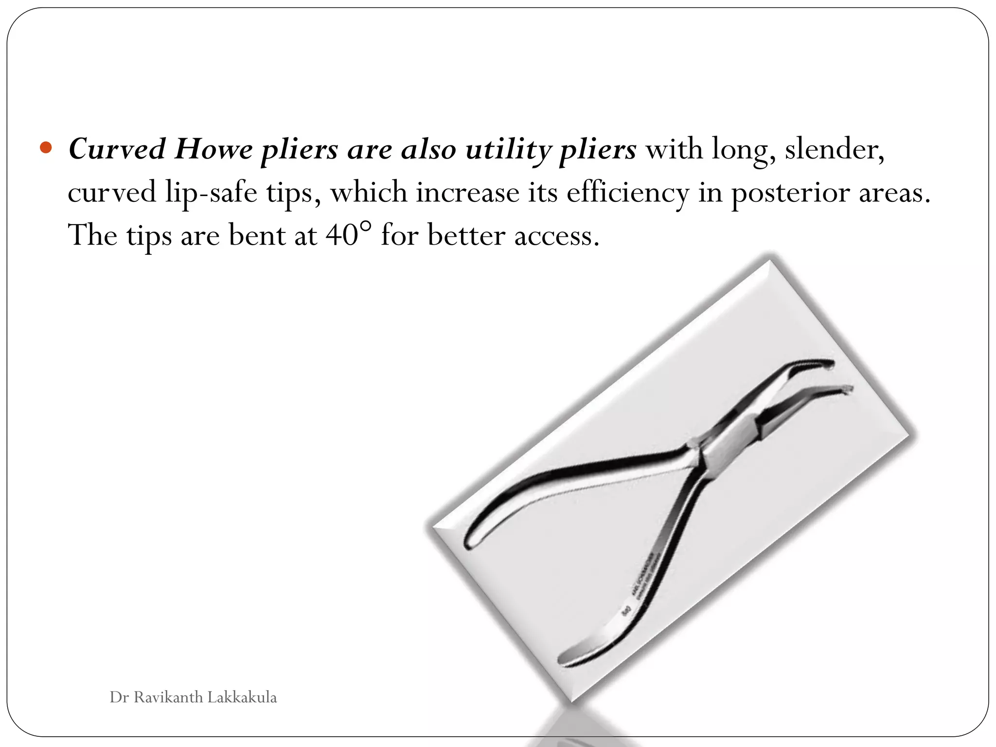 Orthodontic instruments | PDF