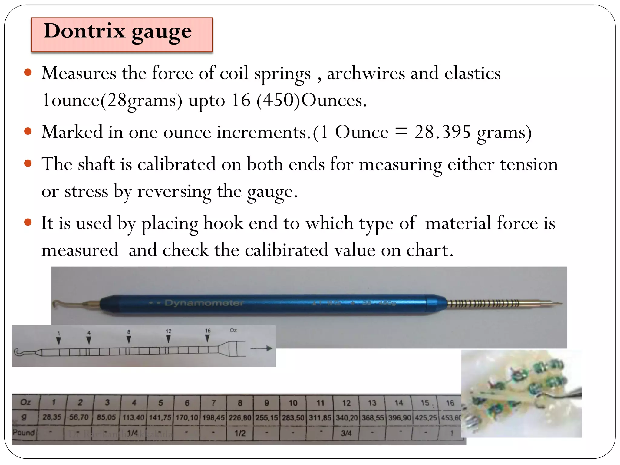 Orthodontic instruments | PDF