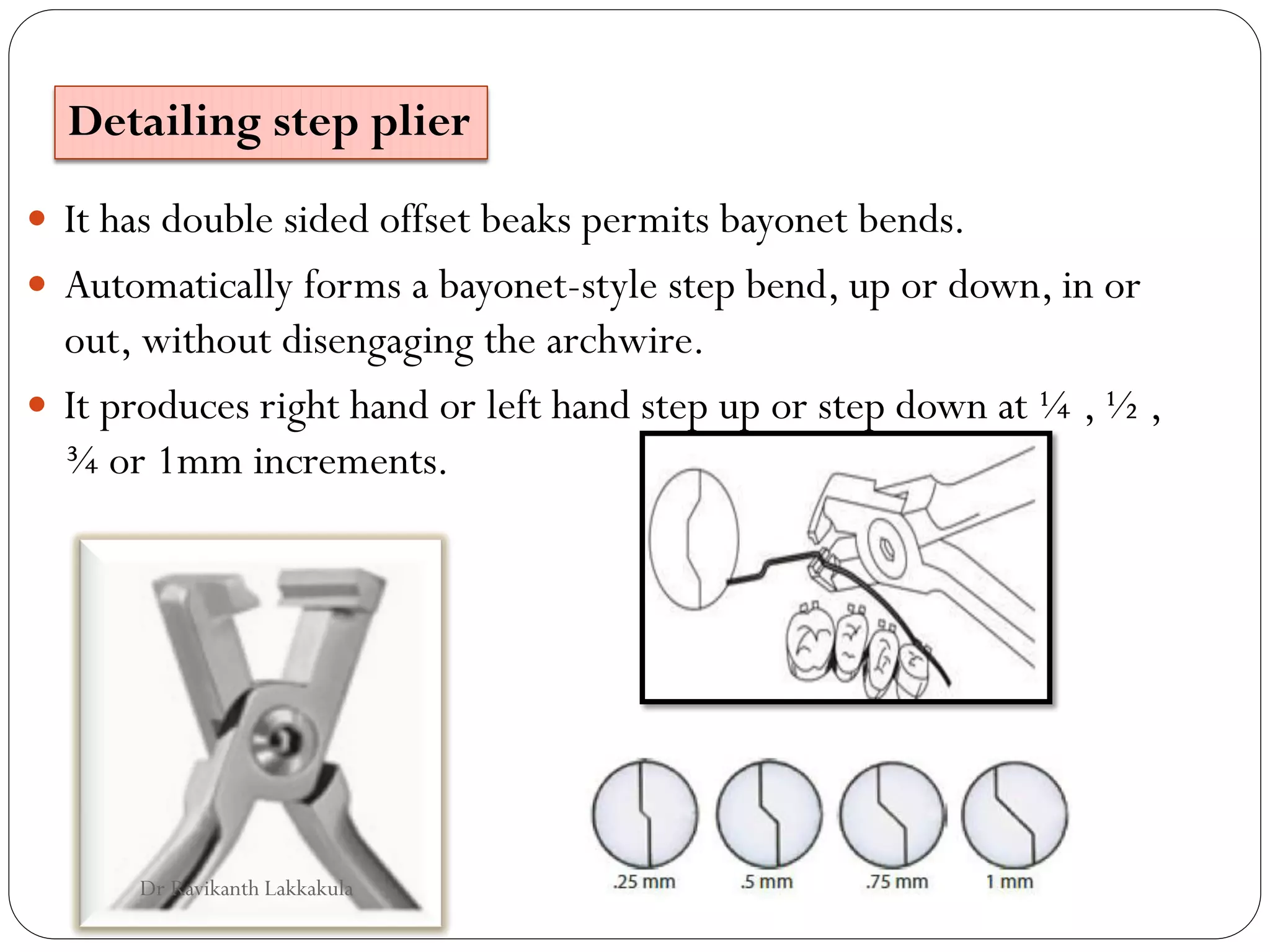 Orthodontic instruments | PDF