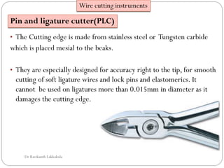 Orthodontic instruments | PDF