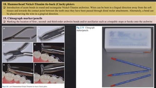 Orthodontic instruments for braces(dr nayaungbds phd) | PPTX