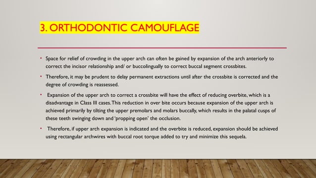 ORTHODONTIC Management of Class III Malocclusion.pptx | Dental Health ...