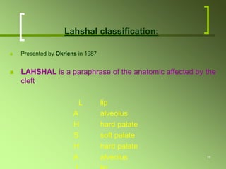 ORTHODONTIC MANAGEMENT OF CLEFT LIP AND PALATE(Dr.JITHESH KUMAR) | PPT