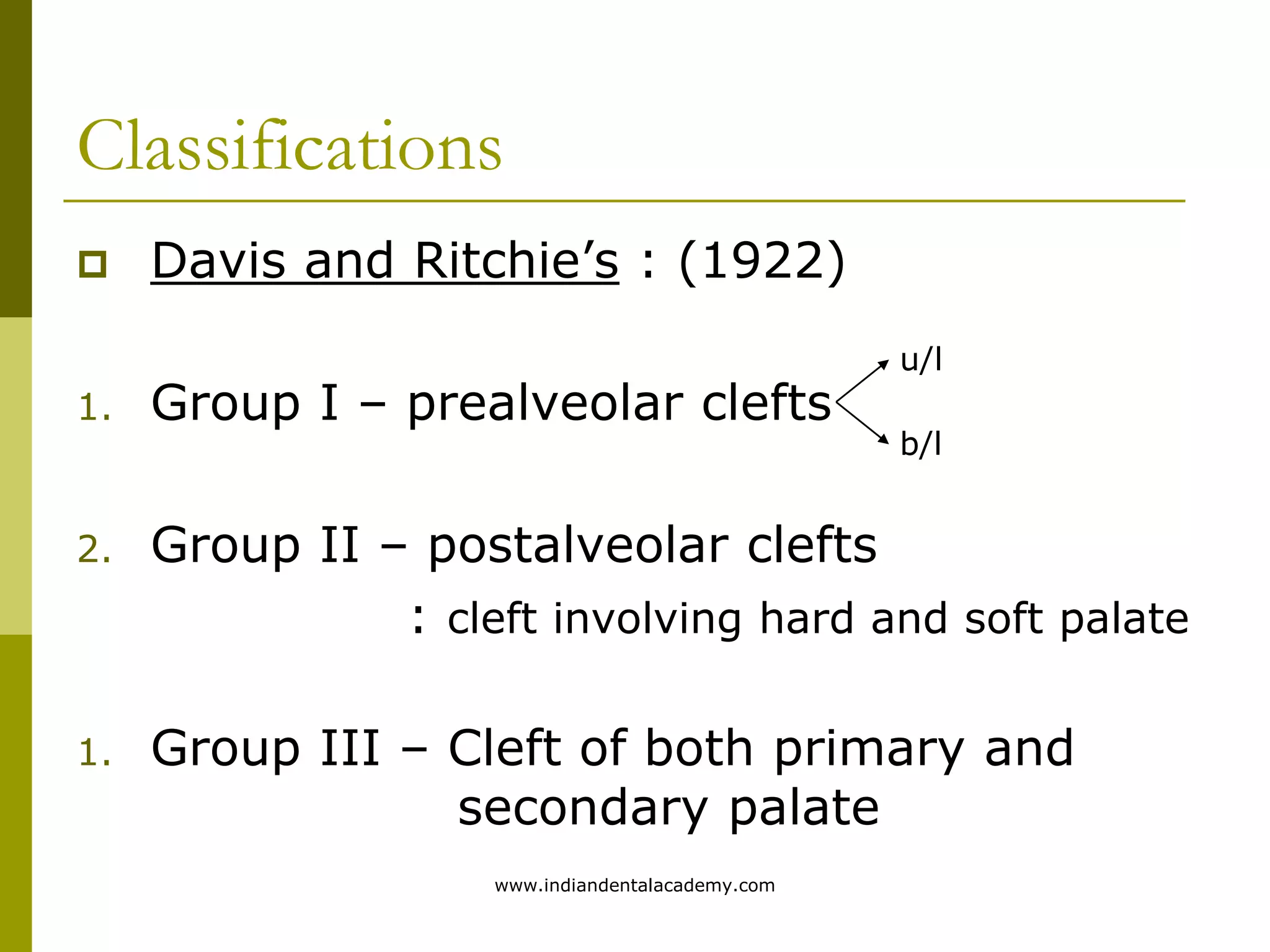 Orthodontic management of cleftlip & palate /certified fixed ...