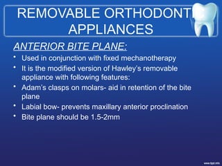 Orthodontic MANAGEMENT OF DEEP BITE.pptx