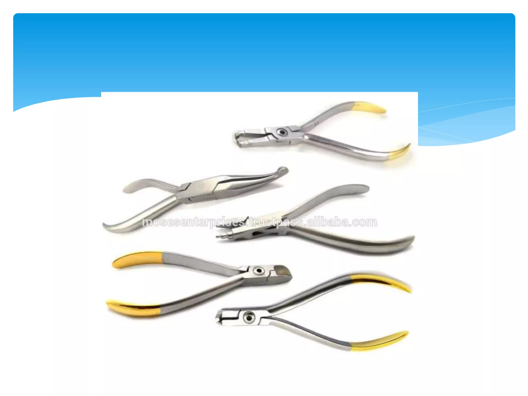 Orthodontic materials & instruments | PPTX