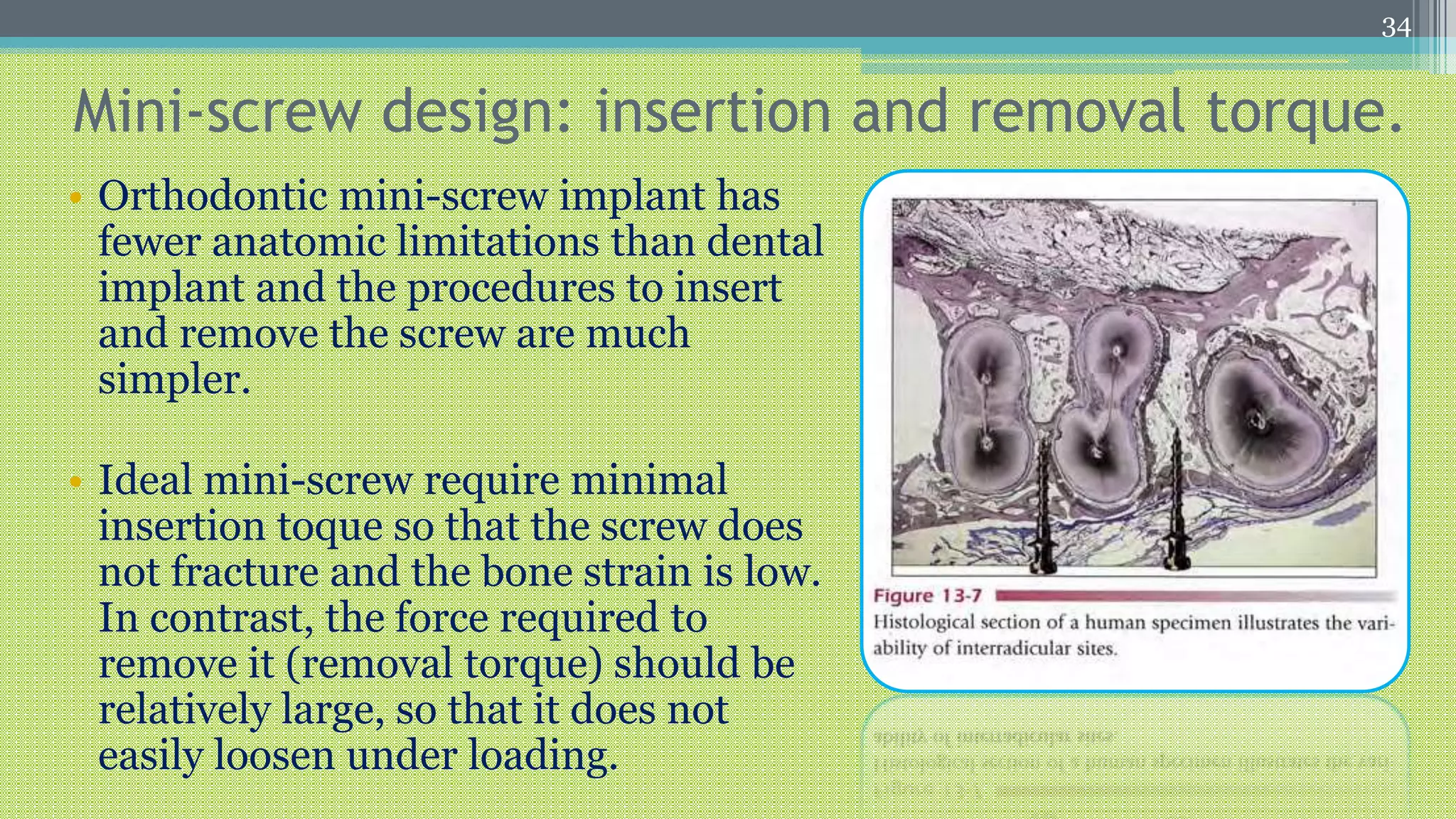 Orthodontic mini implant | PPTX