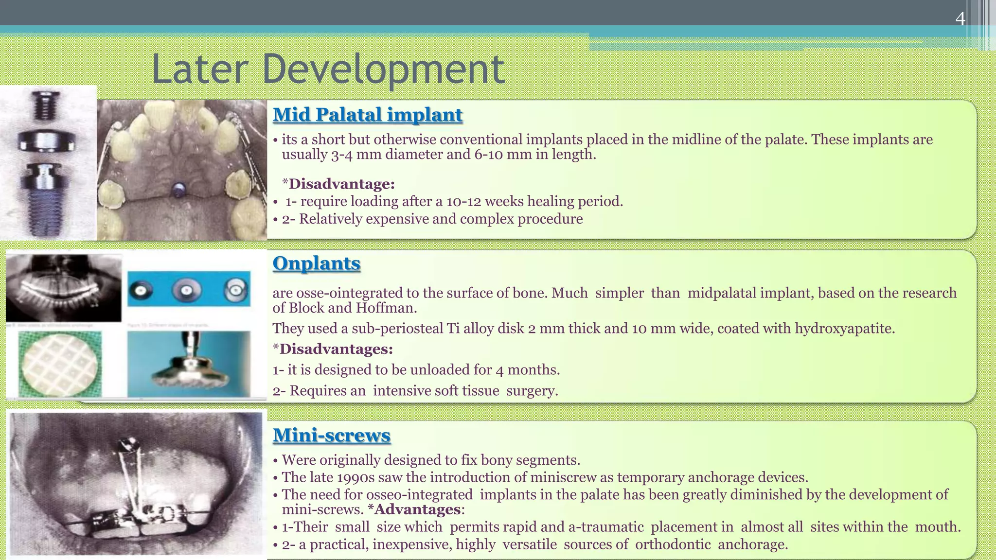 Orthodontic mini implant | PPTX